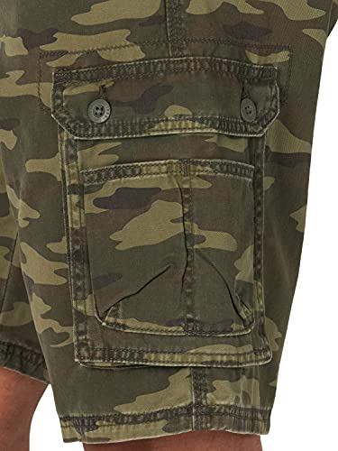 Lee mens Dungarees New Belted Wyoming Cargo Shorts, Combat Camo, 38 US