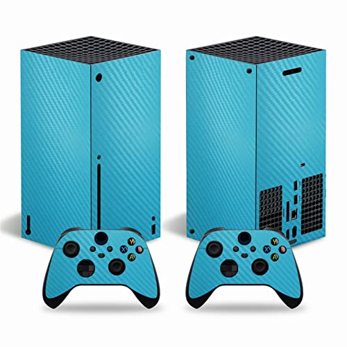 Top factory Skin Decal Protective Vinyl Skin Decal Cover for Series X Console Skins Wrap Sticker with Two Free Wireless Controller Decals 17635 Decal