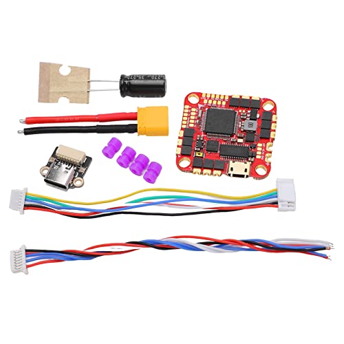 SOONHUA HAKRC F722 Flight Controller with 40A ESC Capacitor for FPV Racing Black0 F722 Flight Controller with ESC F722 Flight Controller RC Flight Controller F722 Flight Controller with ESC Flig