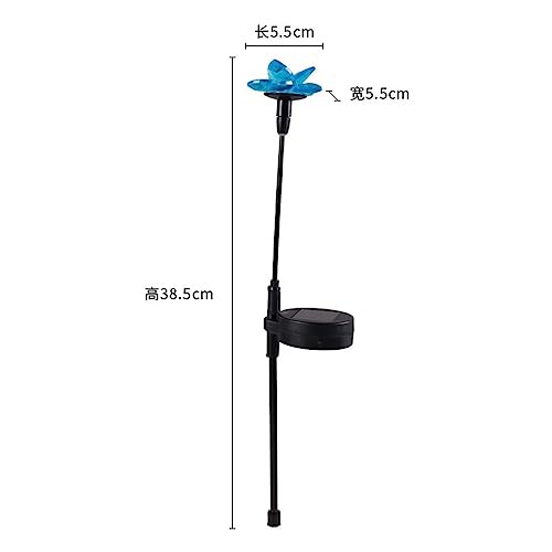 N/A LED Solar Simulation Lily Lights Flower Plug Ground Lamp Garden Decoration Lights