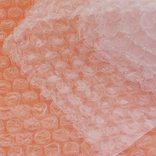 LOMENTICS12" By 10 Ft Perforated Small Clear Bubble Cushioning Wrap Roll (3/16")
