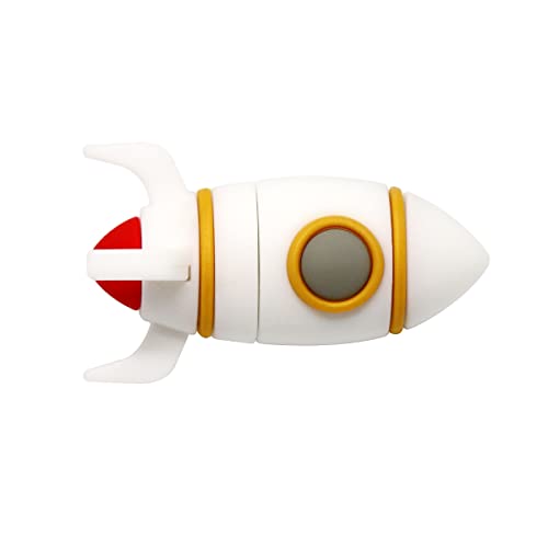USB 3.0 Flash Drive 16GB Pendrive - High Speed USB Memory Stick Pen Drive - Cartoon Aerospace Space Rocket Model Pen Drive External Storage - Civetman