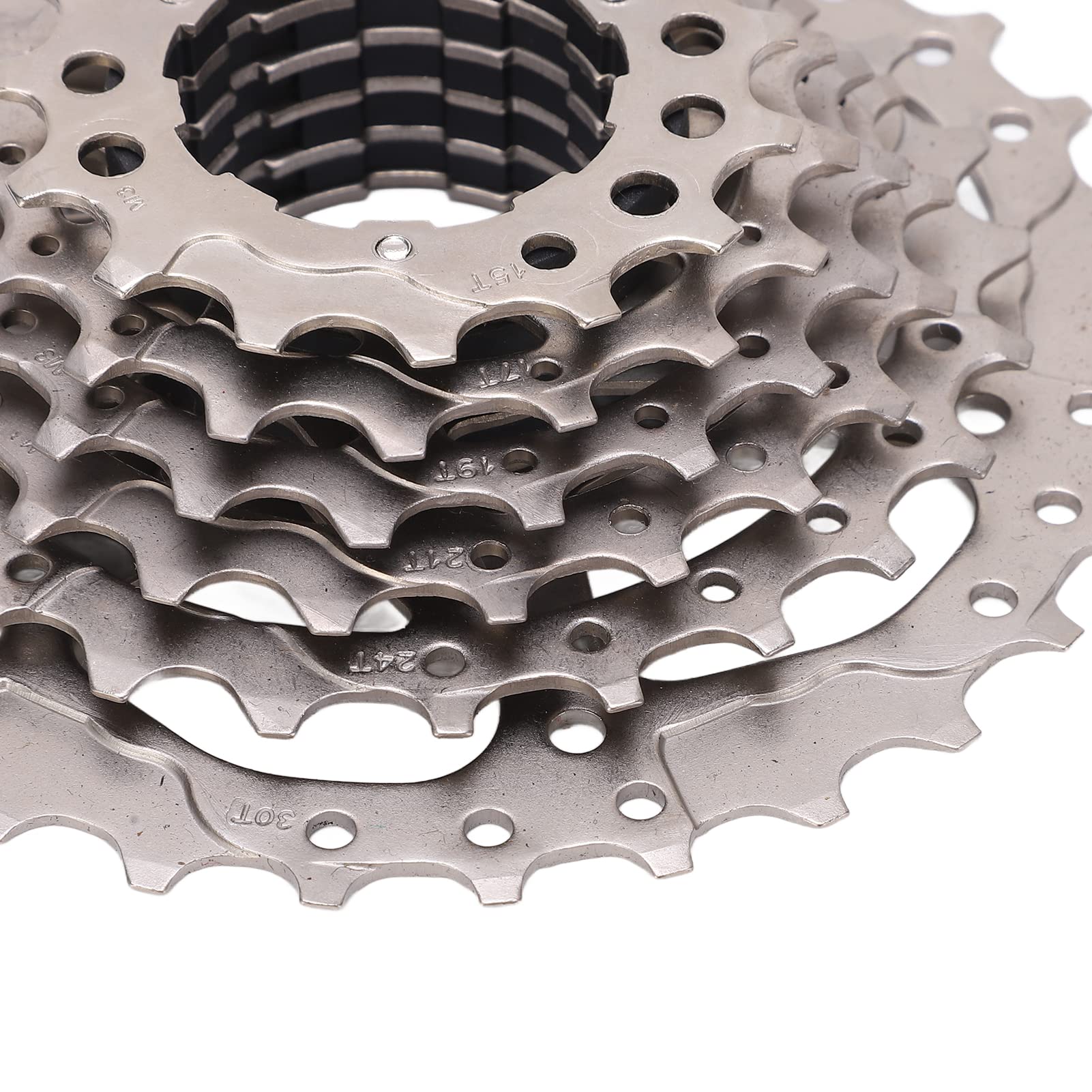 Raguso Bicycle Multiple Freewheel, 8 Speed Bike Cassette Wheel 11β30T Little Noise for Road Bike