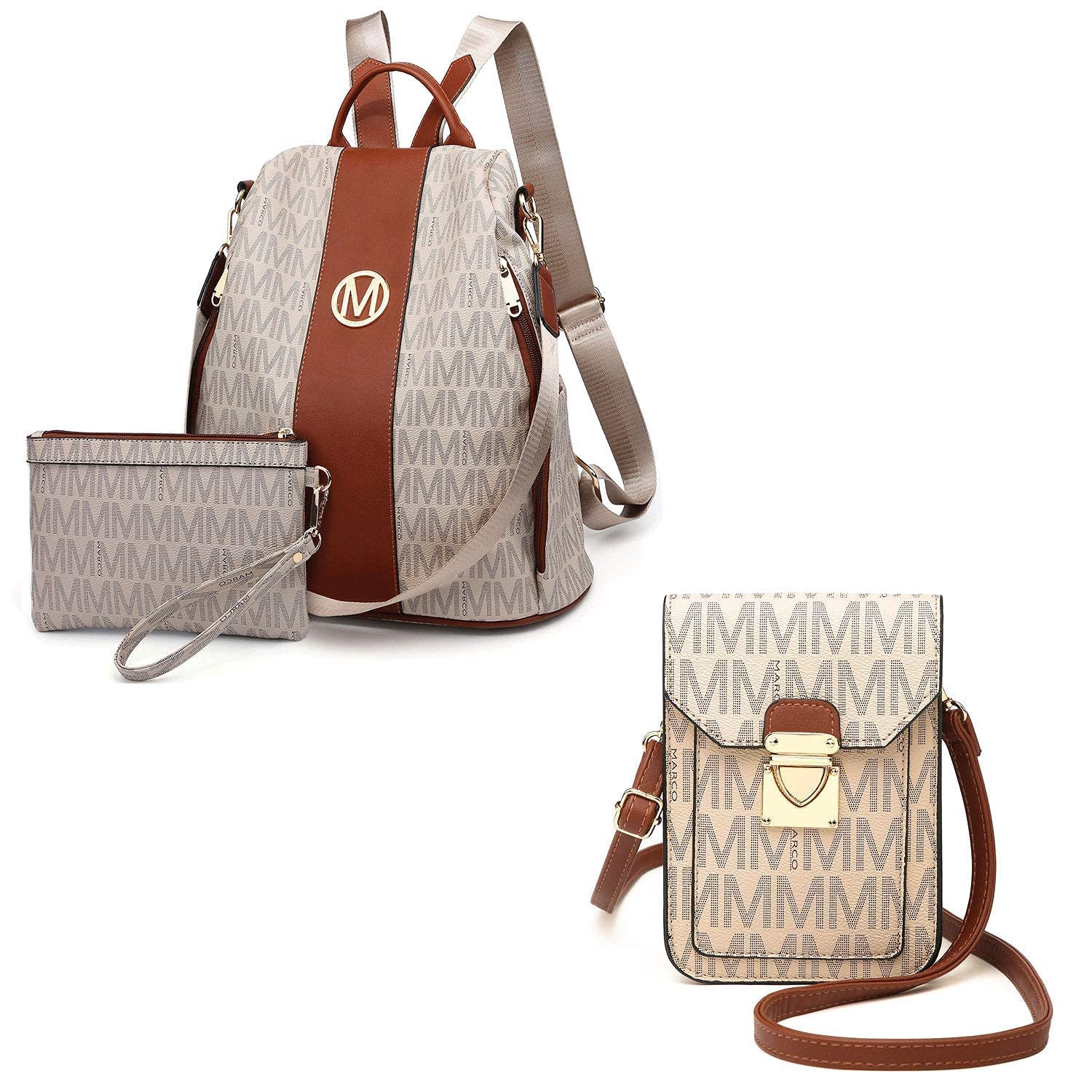 MKP COLLECTION Women Fashion Backpack Purse and Small Crossbody Bag