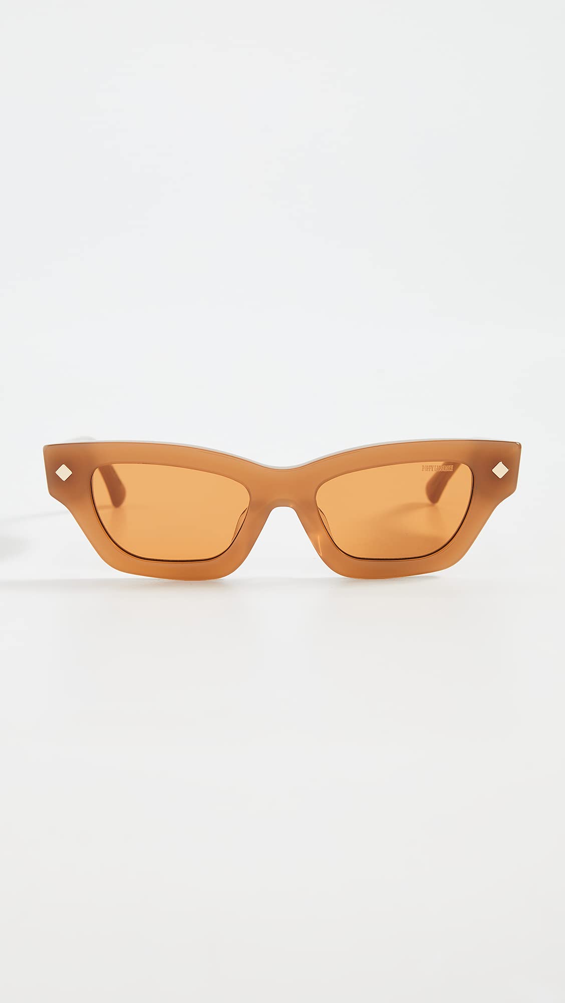 Poppy Lissiman Women's Ren Sunglasses, Camel, Tan, Brown, Orange, One Size