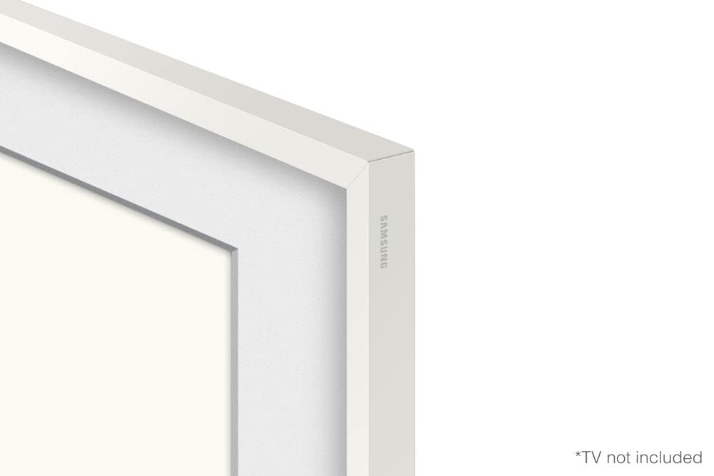 SAMSUNG QN65LS03BAFXZA 65" The Frame 4K UltraHD Smart QLED TV with a VG-SCFA65WTB 65" The Frame Customizable Bezel - Modern White (2022)(USED)