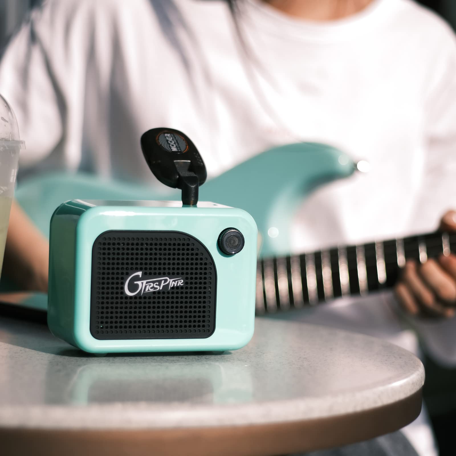 MOOER Prime P1 Intelligent Pedal Guitar Jamming Tools, Gift for Guitar Beginner and Pros