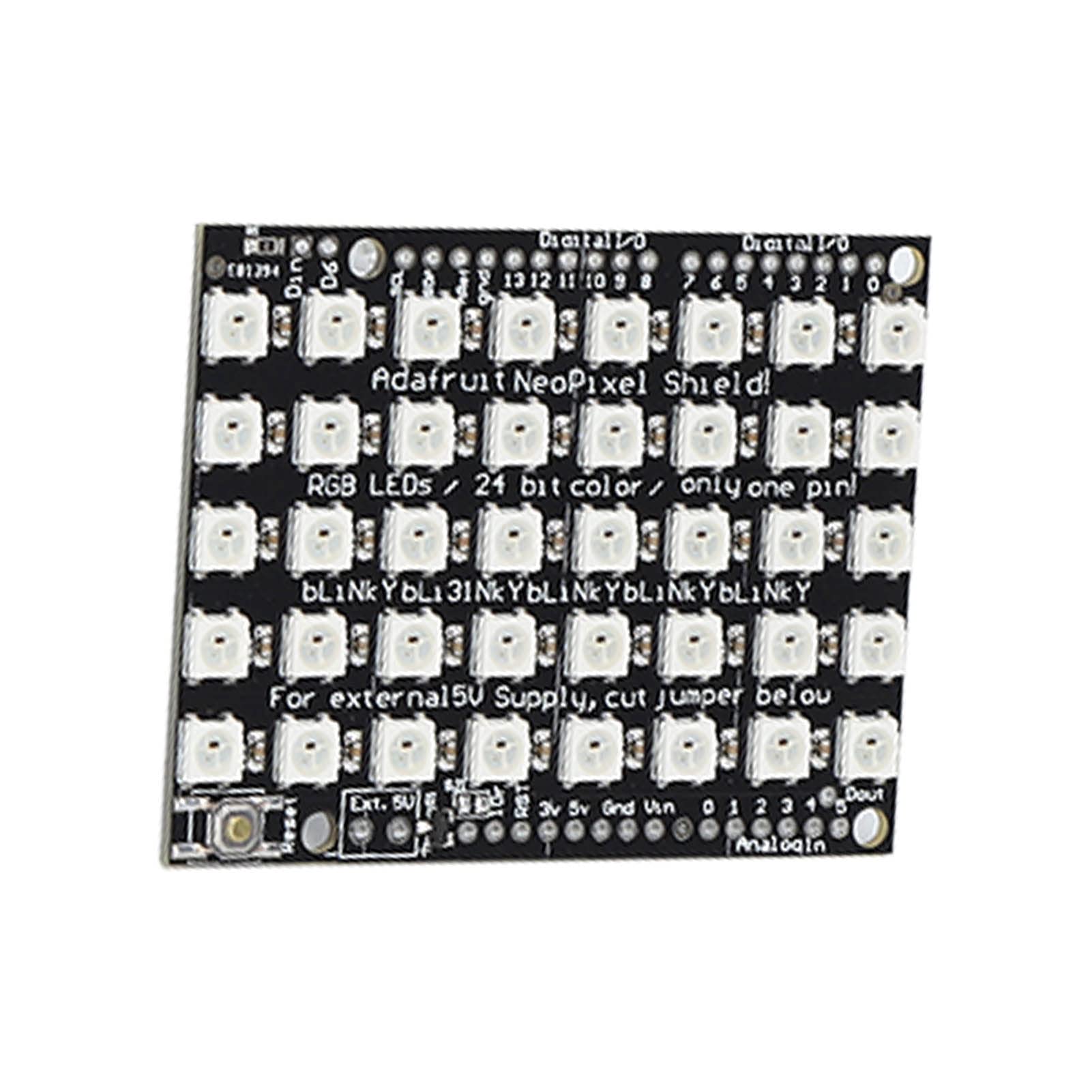 WS2812B 5050 RGB LED Driver Built in Full Color Driver Color Light Development Board