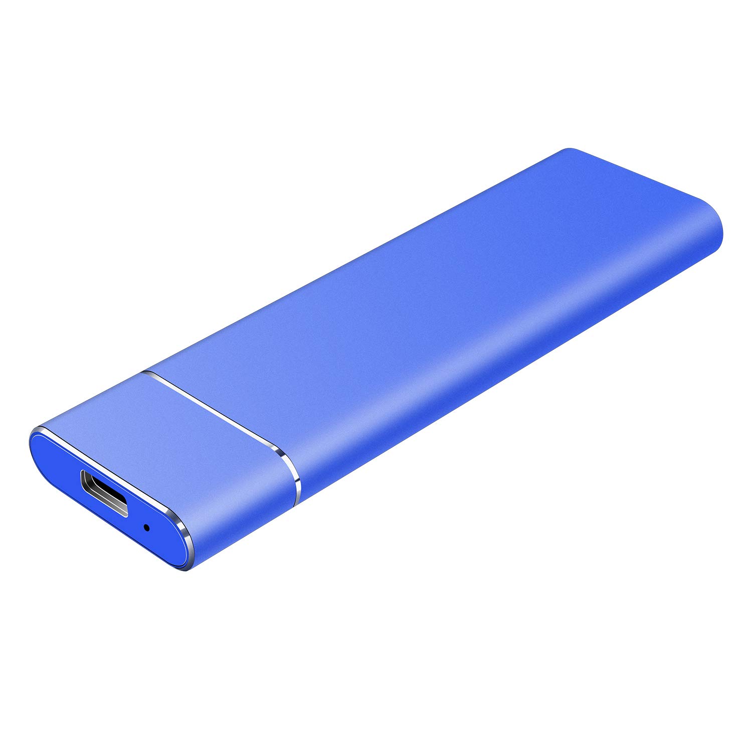 WORUIJIA External Hard Drive for Mac, PC, Laptop, Desktop - Portable External Hard Drive 2TB, High Capacity and Ultra Slim, Data Backup Portable Hard Drive(Blue-C,2TB)