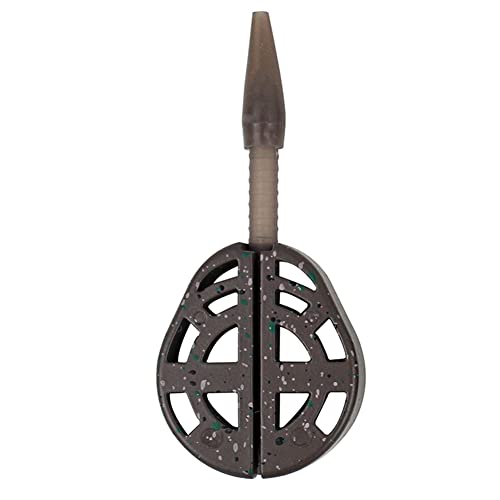 Portable Carp Fishing Feeder Cage Zinc Alloy Method Feeder Fishing Portable Accessories Fish Terminal Tackle Tool