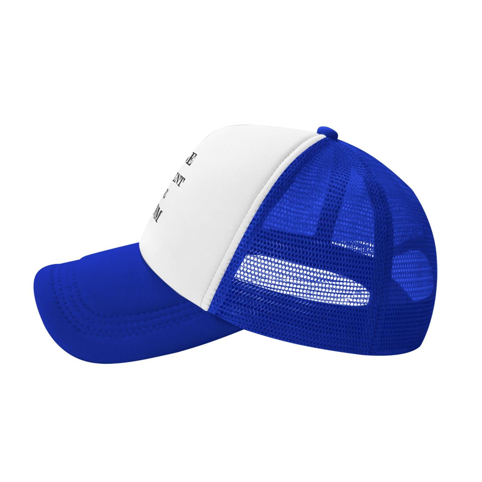 Please Be Patient I Have Autism Hat Trucker Hat Funny Hat Adjustable Unisex Baseball Cap Dad Hats Blue