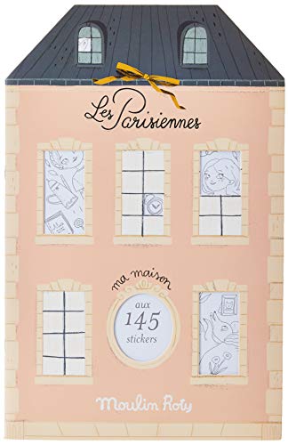 Moulin Roty Les Parisiennes Coloring and Sticker Book, V2 (V1)