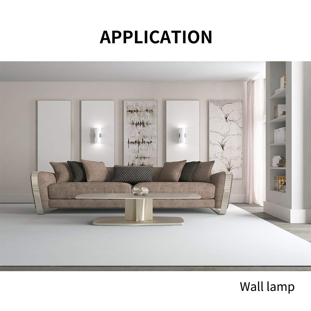 Luxvista Dimmable R7S LED Bulb Daylight J78 T3 LED Bulb, 10W J78 Bulb (100W R7S Halogen Bulb Replacement), 78mm J-Type Light Bulbs for Ceiling Light Floor Wall Lamps Security Lights