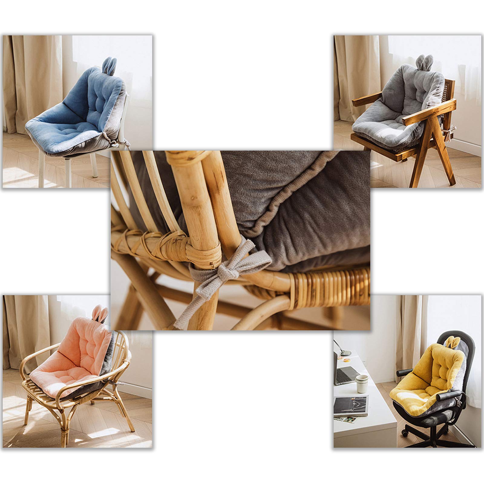 Office Chair Cushion for Desk Chair,Seat Cushion for Desk Chair Cushions for Dorm Desk Chair with Back
