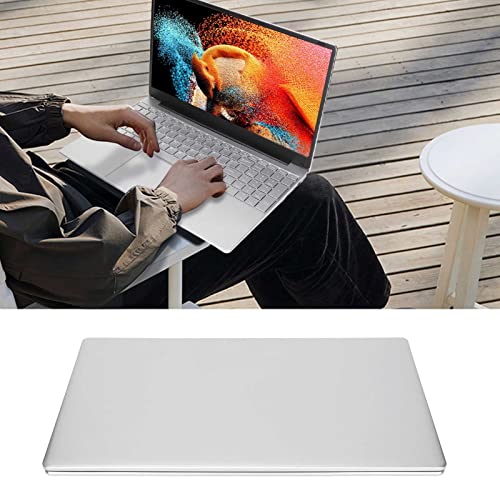 Naroote HD Laptop, IPS HD Screen 8GB RAM Laptop Quad Core Digital Touchpad 128GB SSD for Office (US Plug)
