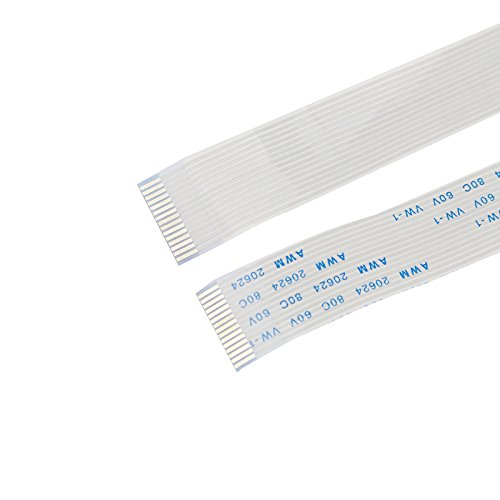 Low Voltage Labs - Raspberry Pi Camera Module Cable FFC FPC Ribbon 15-pin (1M) 100 cm