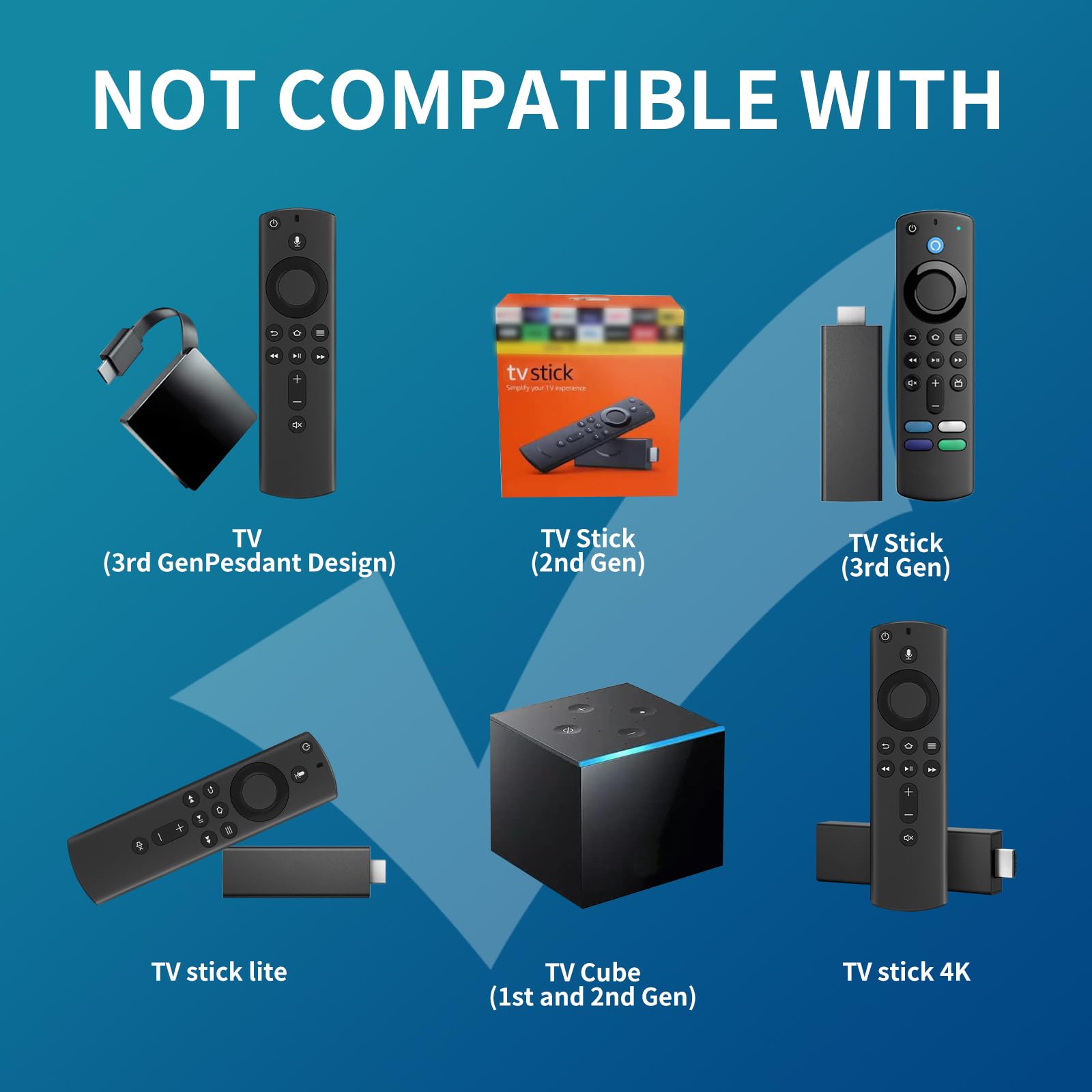 L5B83H (2nd Gen) Voice Replacement Remote Control Fit for Smart TV Stick 2nd Gen, Smart TV Cube 2nd Gen, 1st Gen Smart TV Cube, Fit for Smart TV Stick 4K, Smart TV Stick Lite, 3rd Gen Smart TV