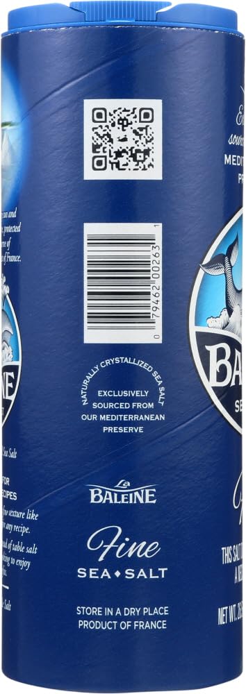 La Baleine · French Fine Sea Salt · 750g - 26.5 Oz ( Pack of 2)