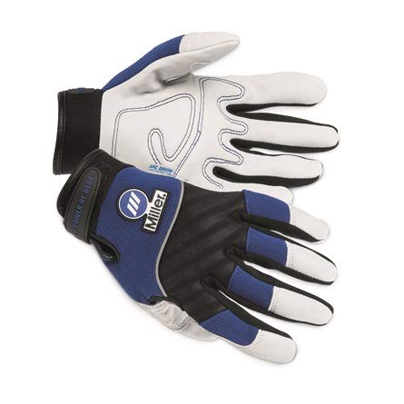 Miller Metalworker Gloves, L 251067 1 Pair per PKG
