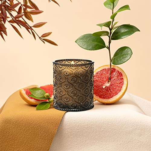 LA JOLIE MUSE Scented Candle, Grapefruit Leaves Scented Candle, Natural Soy Candle for Home Scented, 50 Hours Long Burning Time