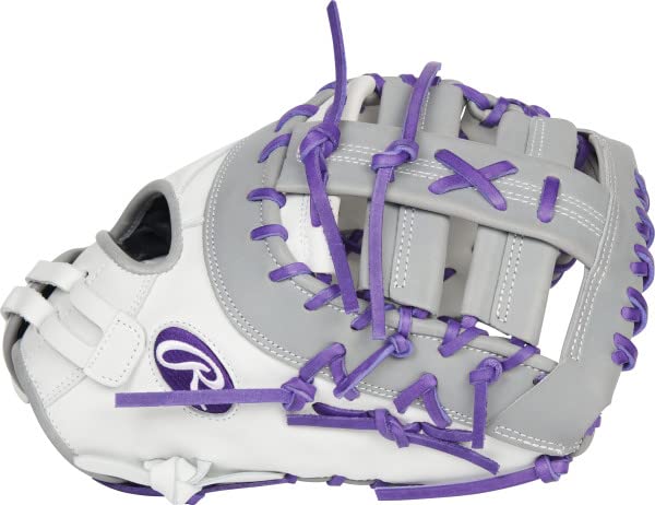 Rawlings Liberty Advanced 2022 Color Series RLADCTSBWPG Fastpitch 1st Base Mitt - 13" (Right-Hand-Thrower)