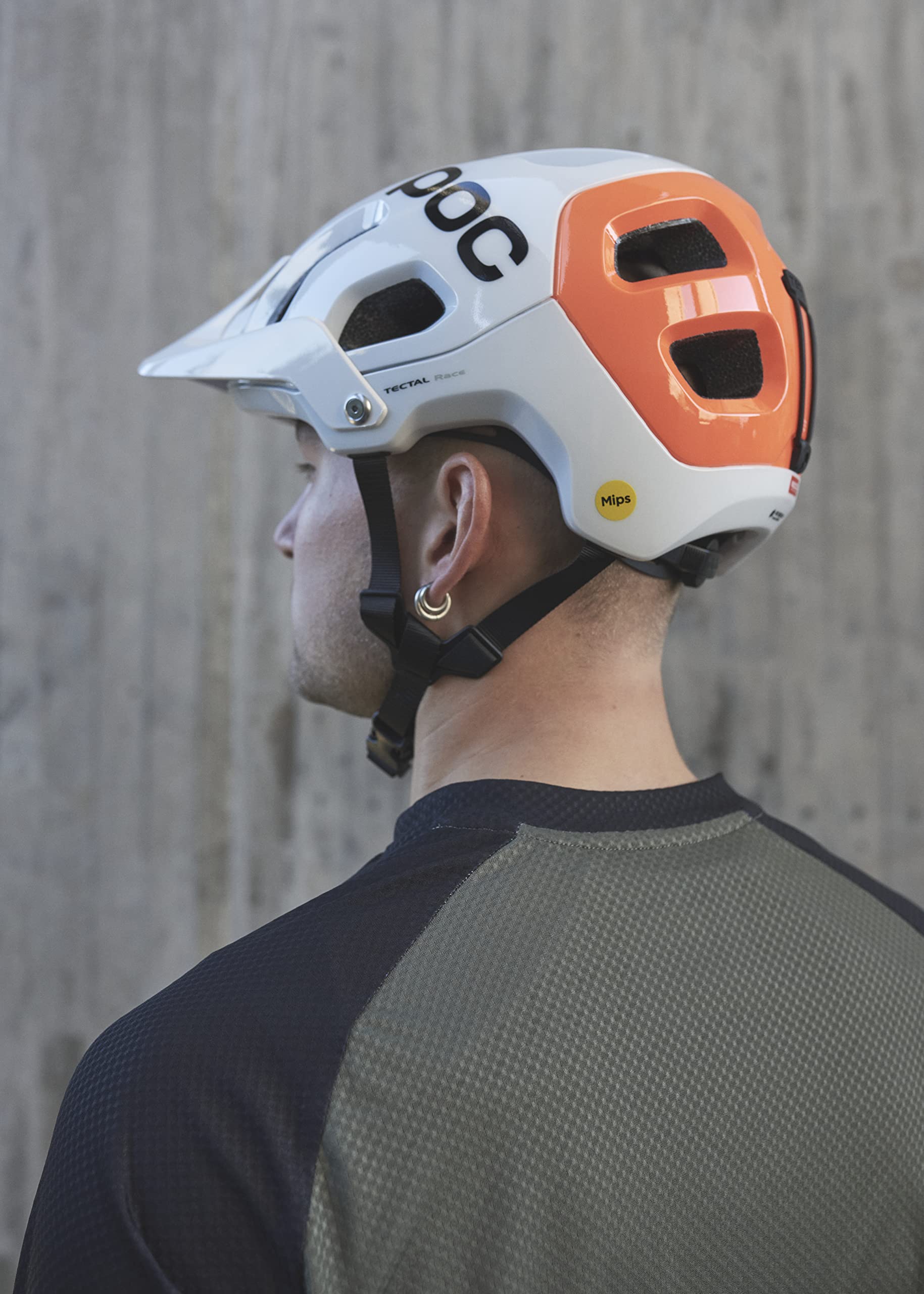 POC Tectal Race MIPS NFC - Advanced Trail, Enduro and All-Mountain Bike Helmet with Aramid Penetration Reinforcement, a Lightweight Size Adjustment System and MIPS Protection