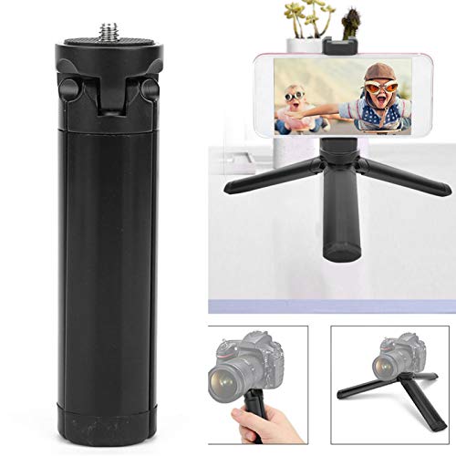 QYSZYG Action Camera Bracket Portable Desktop Tripod Mini Photographic Camera Stand Aluminium Alloy Tripod (BZ‑01)