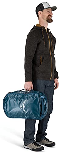Osprey Transporter 40L Travel Duffel Bag, Venturi Blue