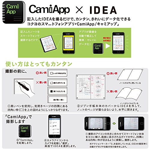 Kokuyo Jibun Techo IDEA A5 Slim ニ-JCA2