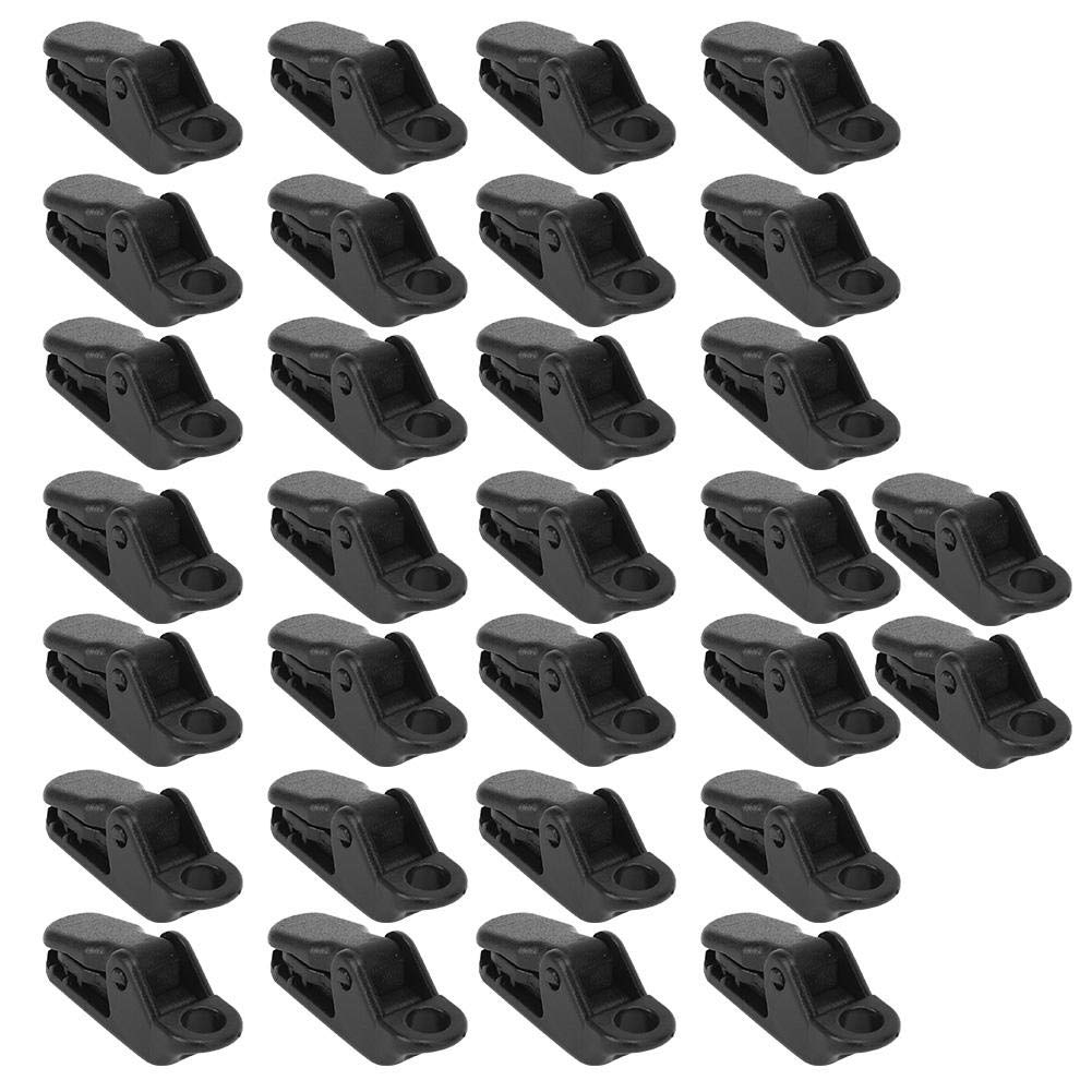 MAGT Tarp Clips, 30Pcs/Set Tent Clip ABS Plastic Canopy Clamp Outdoor Tent Awning Clamp for Outdoor Camping Hiking
