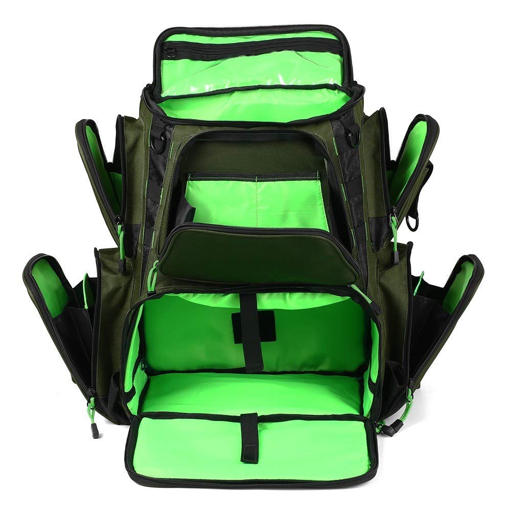 MengK Multifunctional Fishing Tackle Bag Backpack
