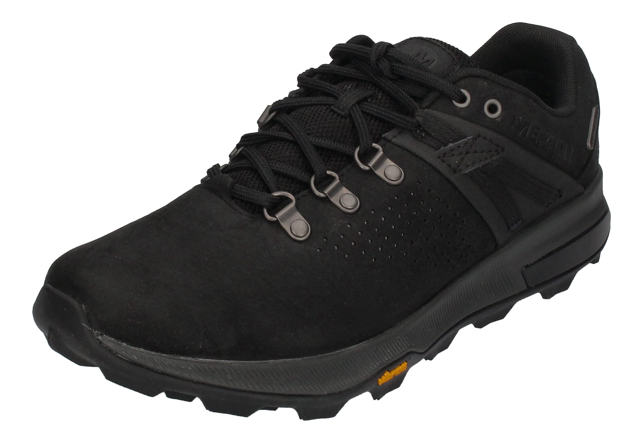 Merrell Men's Camping High Rise Hiking Boots, Black Carbon, Womens 10