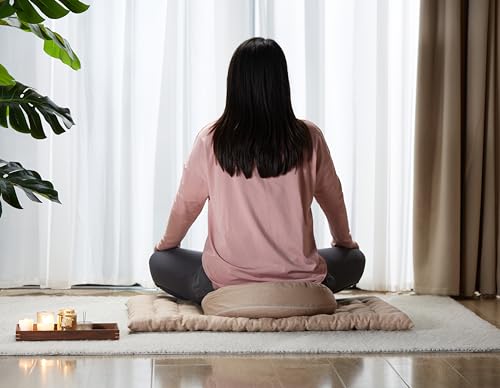 Mira Meditation Cushion - Yoga Pillow for Sitting on the Floor