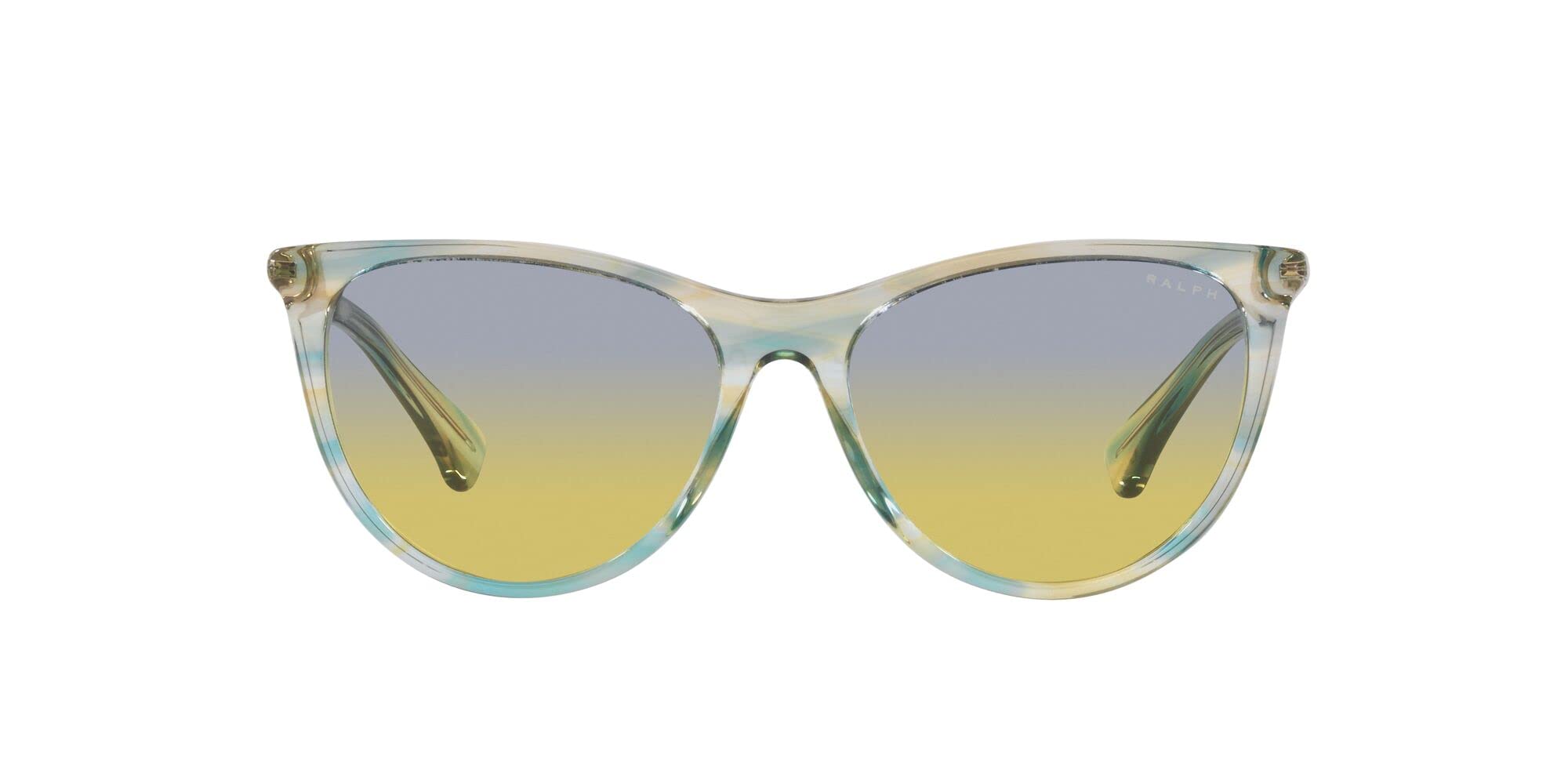 Ralph by Ralph Lauren Women's RA5290 Cat Eye Sunglasses, Pink, 55 mm