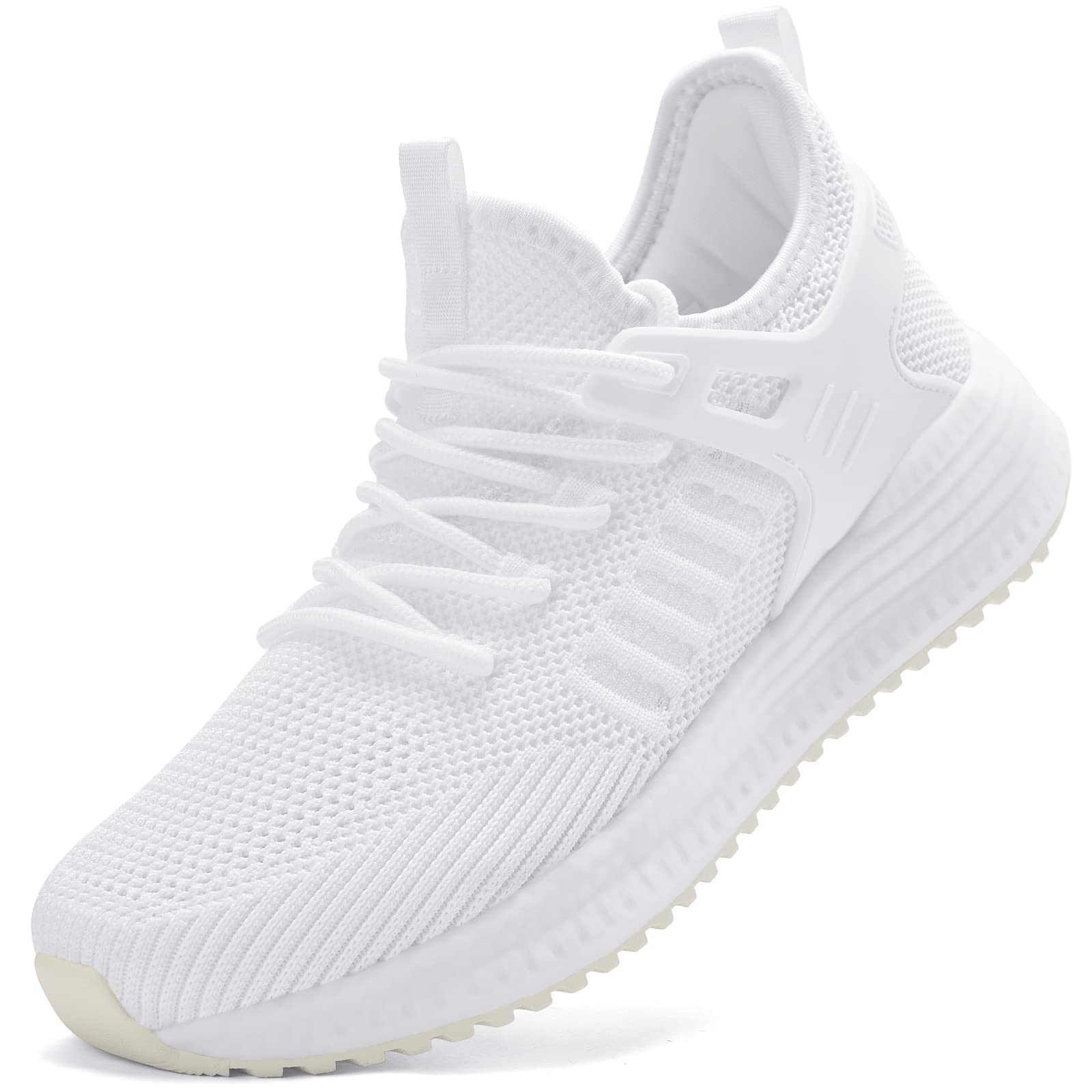 KPP Walking Shoes Sneakers for Women - Tennis Running Gym Workout Slip On Memory Foam Athletic Lightweight Comfortable Breathable Casual Shoes