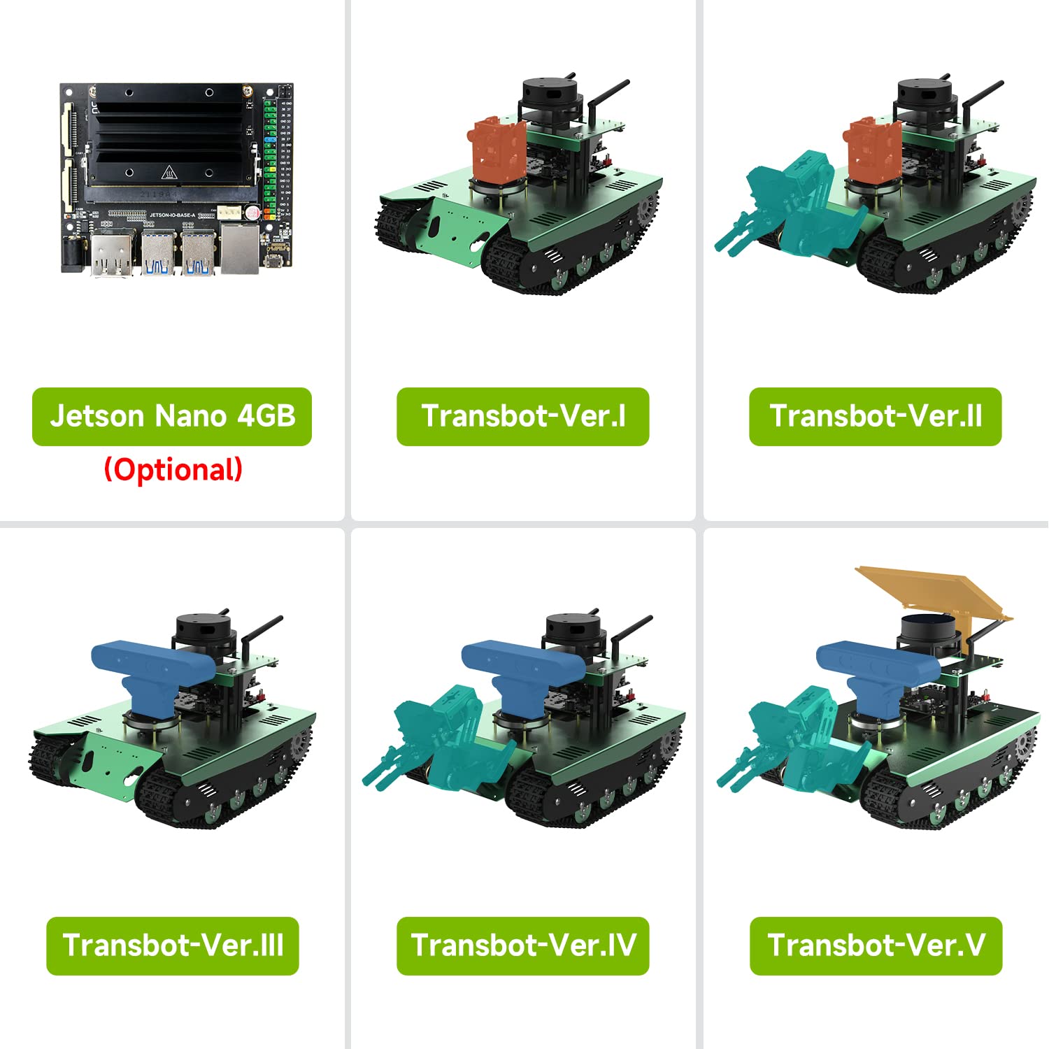 Yahboom AI Adults Robot Car with NVIDIA Jetson Nano B01 Official Development Board…