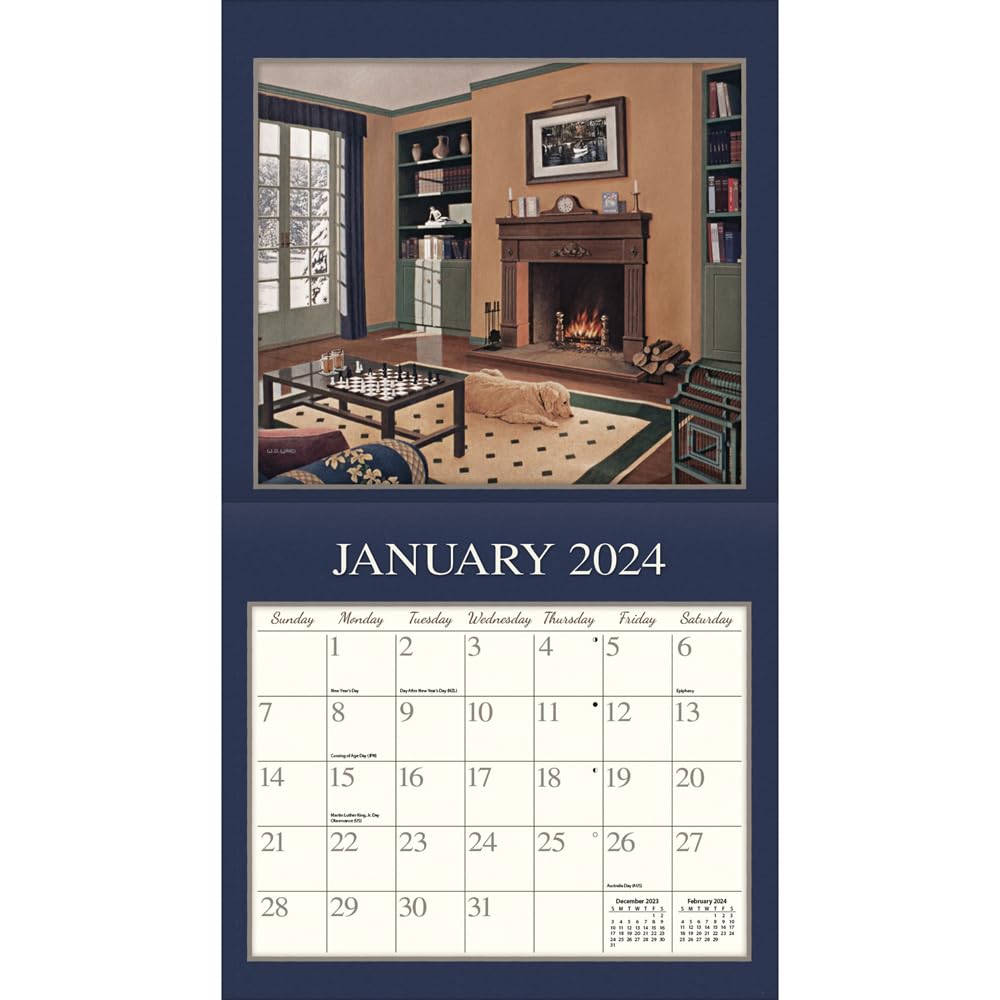 LANG Cottage Country 2024 Wall Calendar (24991001902)