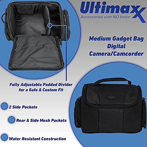 Pixel Hub FUJIFILM X100V Digital Camera (Black) 16643000-7PC Accessory Bundle Includes: Sandisk Extreme 128GB SD, Card Reader, Gadget Bag, Blower. Microfiber Cloth and Cleaning Kit