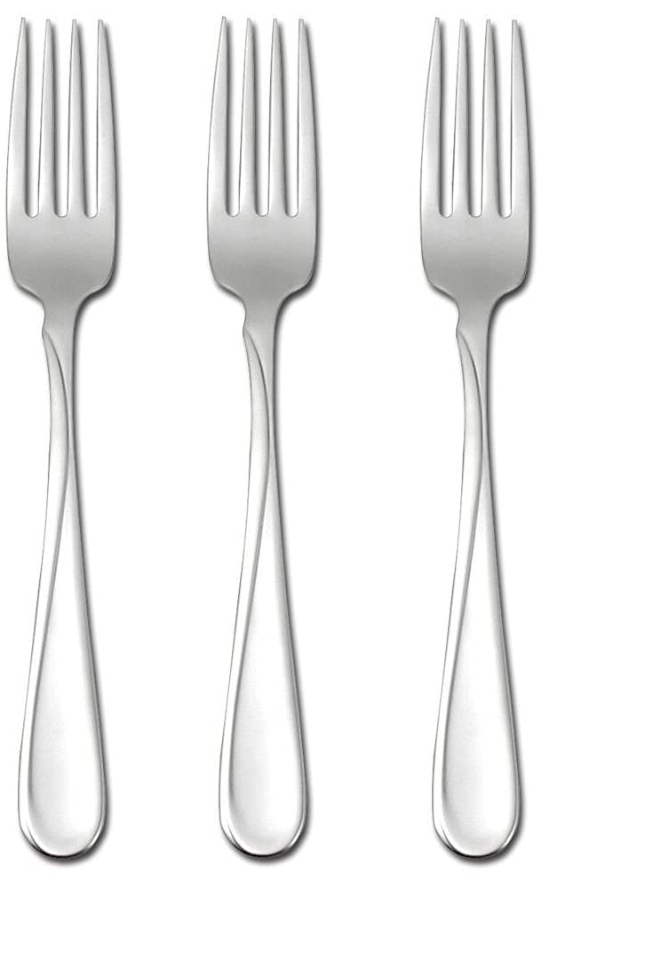 Oneida Flatware Flight, Teaspoons, Set of 6 & Flight Dinner Forks, Set of 6