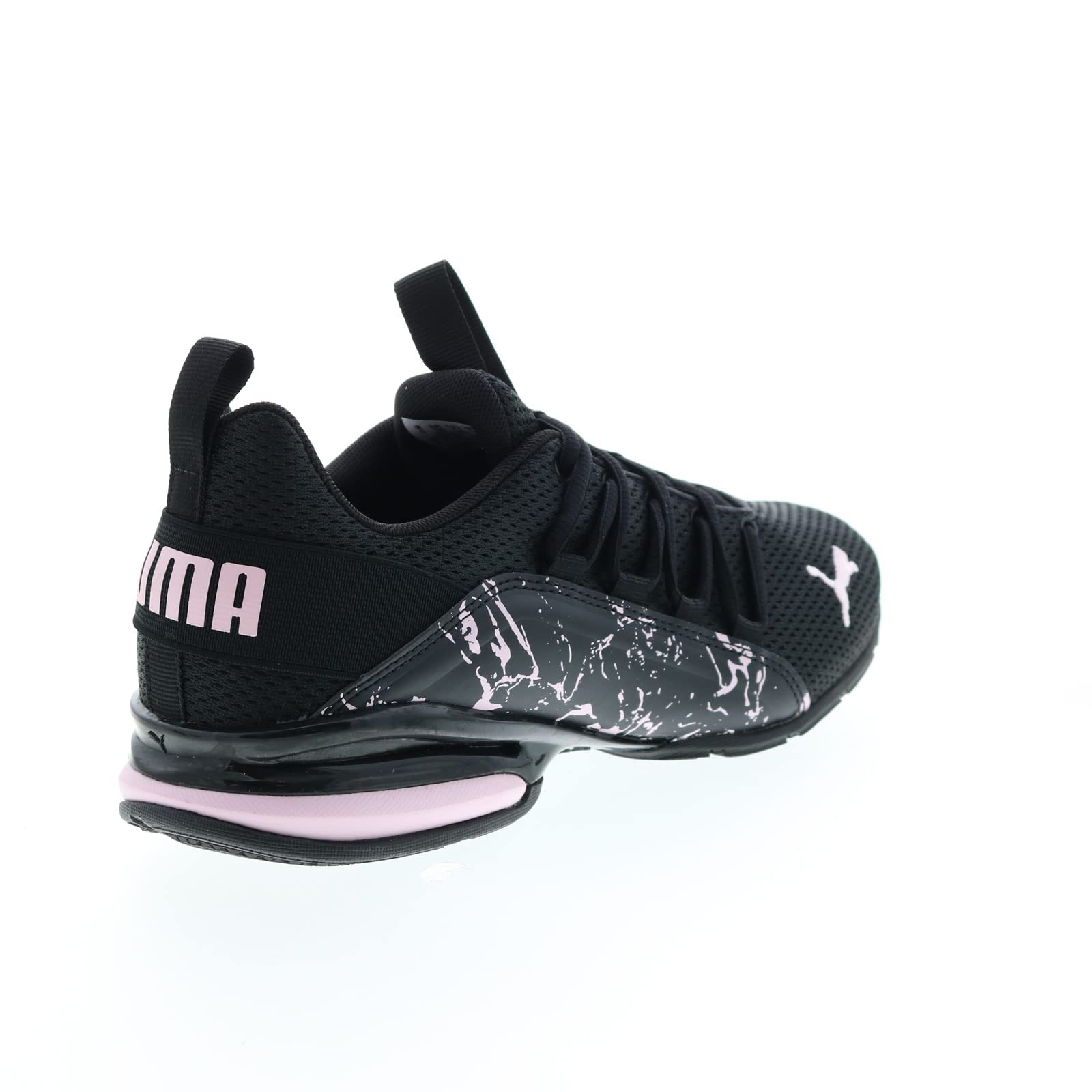 PUMA Axelion Marble Athletic Sneaker Womens Running 8 BM US Blackpink