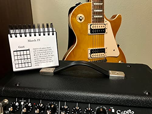 The 365 Days of Guitar Chords Calendar - Daily Guitar Chord Page-A-Day Calendar/Gift for Guitar Players