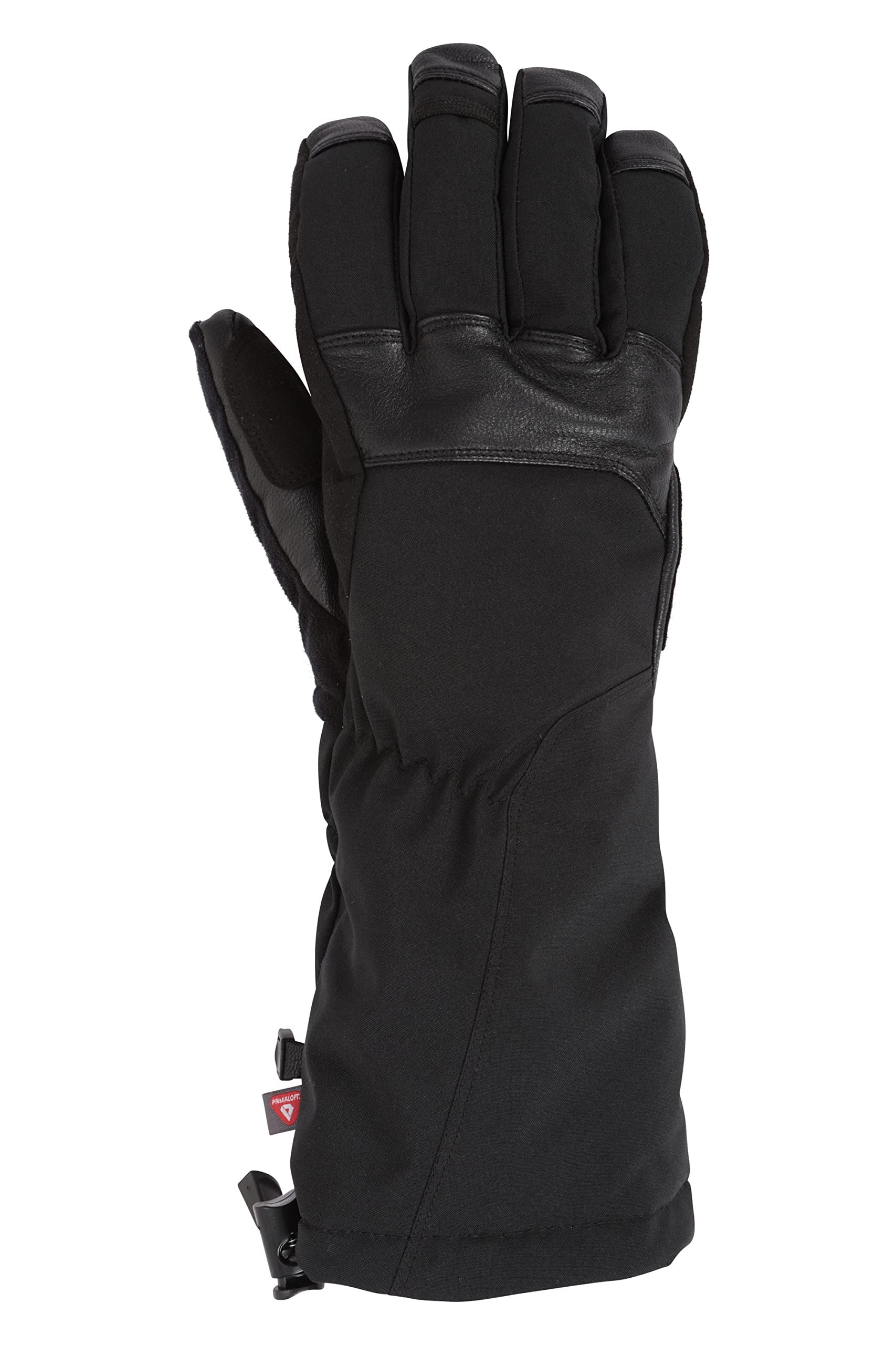 Mountain Warehouse Ultra Everest Unisex Ski Gloves - Waterproof, Breathable, Mens & Womens Black Medium