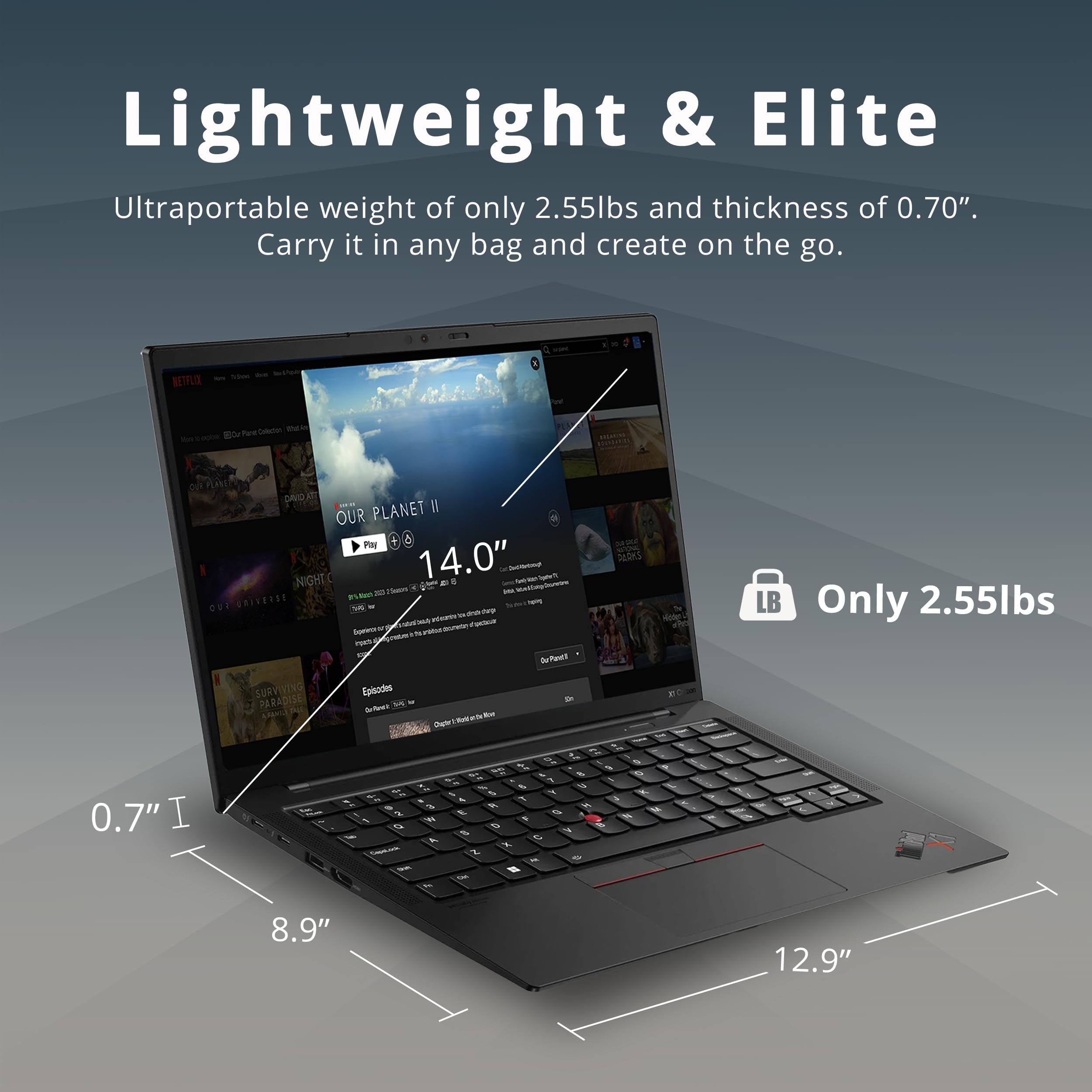 Lenovo Thinkpad X1 Carbon Gen 10 14.0" WUXGA TouchScreen Business Laptop, Intel Core i7-1260P, 32GB RAM, 1TB PCIe SSD, Intel Iris Xe Graphics, Win 11 Pro, Black, 32GB Hotface USB Card