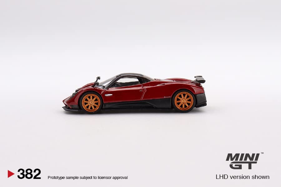 Pagani Zonda F Rosso Dubai 1/64 Diecast Model Car by True Scale Miniatures MGT00382