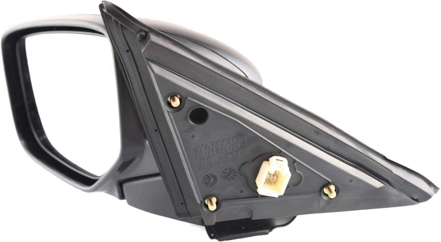 Kool Vue Left Power Heated Door Mirror Compatible With Honda Accord 2008-2012 Paintable Sedan
