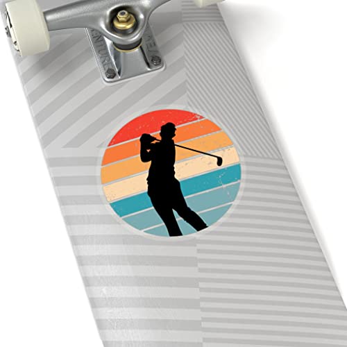 Teegarb Letter Blanket Sticker Decal Hilarious Golfing Golfer Husband Player Sarcasm Introvert Humorous Athletes Stickers for Laptop Car 6" × 6" / White
