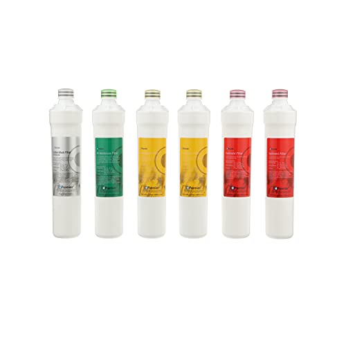 Watts Premier WP531161 RO Pure Plus Reverse Osmosis Water Filter Replacement Kit, Multi, 6 Pack