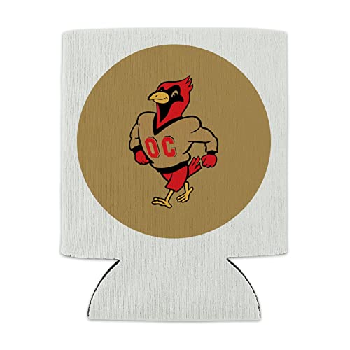 Otterbein University Secondary Logo Can Cooler - Drink Sleeve Hugger Collapsible Insulator - Beverage Insulated Holder