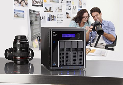 WD 24TB My Cloud EX4100 Expert Series 4-Bay Network Attached Storage - NAS - WDBWZE0240KBK-NESN