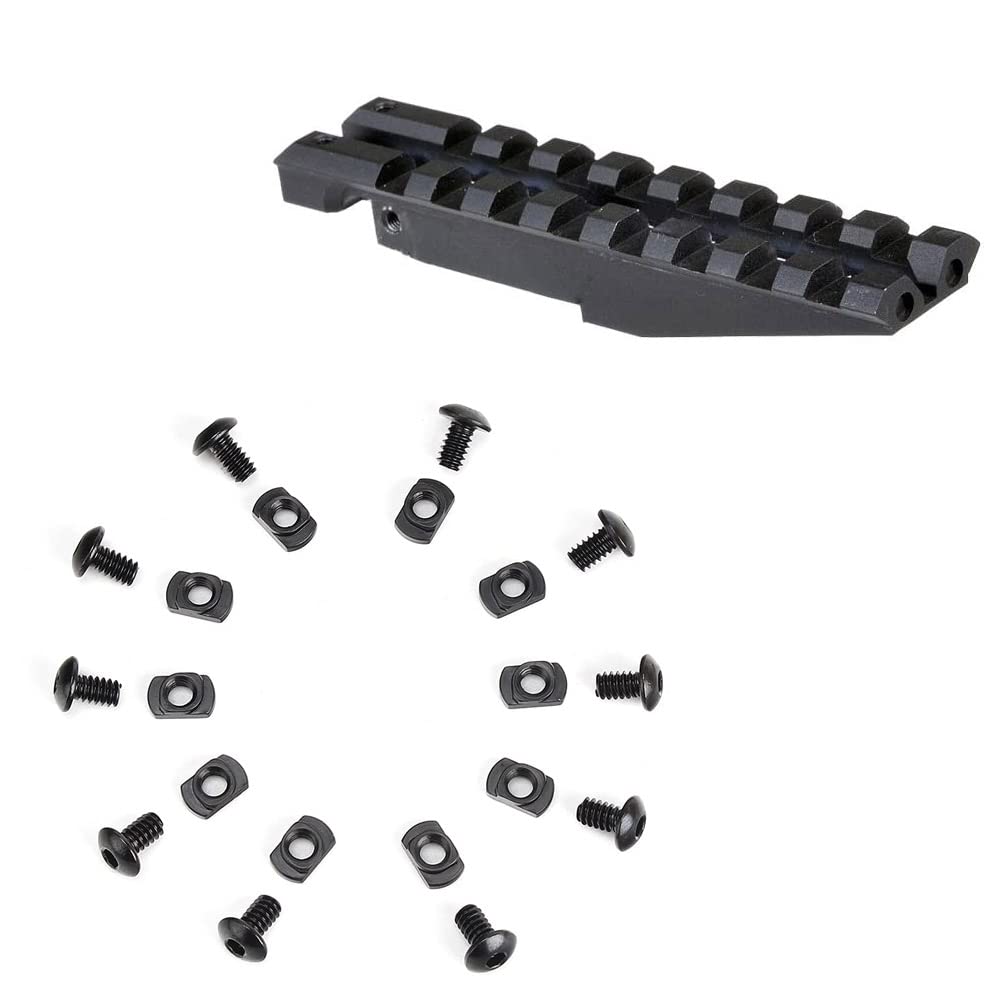 Rear Sight Rail and mlok Screw